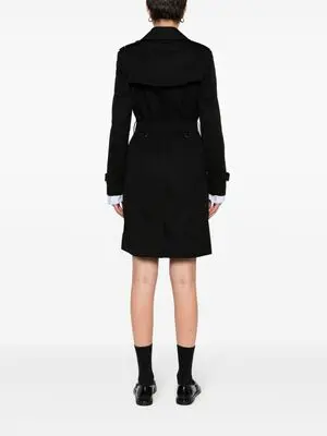 Burberry Double Breasted Belted Trench Coat