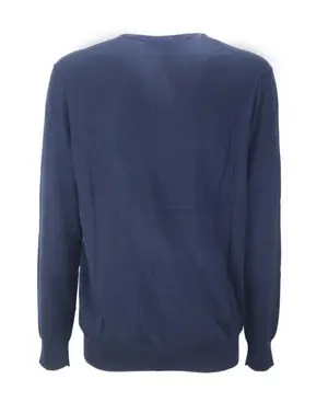 Polo Ralph Lauren V-neck Knitted Jumper With Embroidered Logo