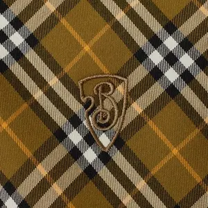 Burberry Vintage Check Logo Embroidered Shirt