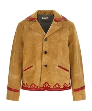 Bode Leather Jackets For Men