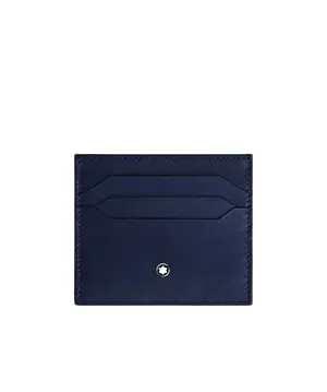 Montblanc Logo Plaque Card Holder - Black