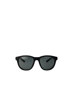 Emporio Armani Pillow-frame Sunglasses - Black