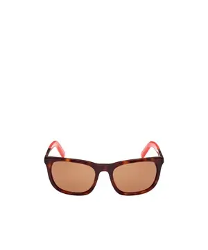 Moncler Kolligian Sunglasses With Logo Detail - Pink