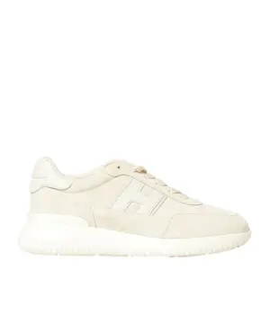 Hogan Logo Detail Sneakers - White