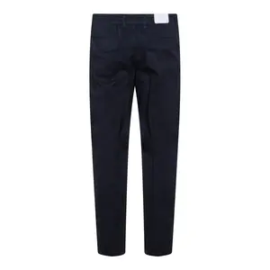 Eleventy Straight-leg Drawstring Trousers - Black