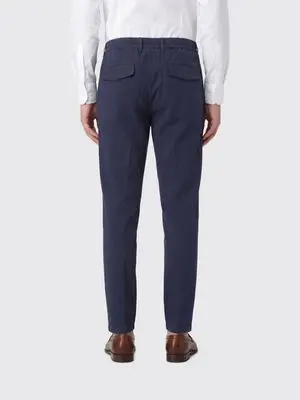 Eleventy Straight-leg Drawstring Trousers - Black