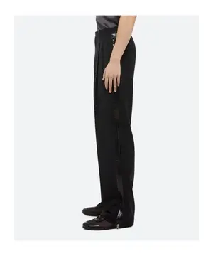Helmut Lang Zip Detail Pleated Trousers