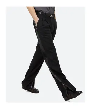 Helmut Lang Zip Detail Pleated Trousers