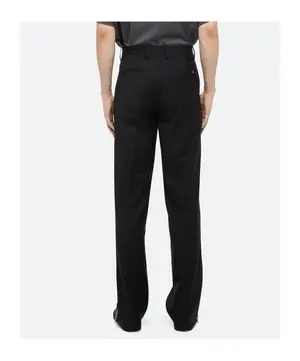 Helmut Lang Zip Detail Pleated Trousers
