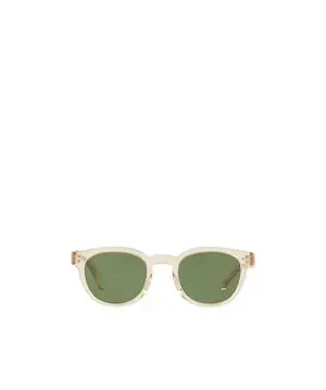 Oliver Spencer Round Acetate Sunglasses - Green