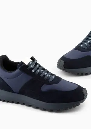 Emporio Armani Tie Low-top Sneakers