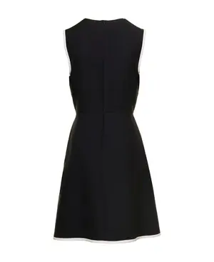 Valentino Garavani Sleeveless Crewneck Dress With Stud Detailing