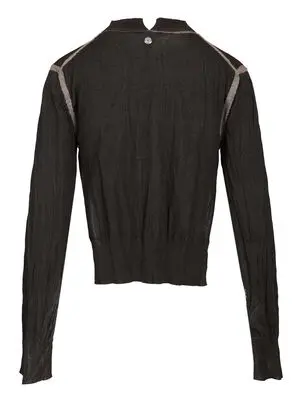 Acne Studios Wrinkled V-neck Jumper - No