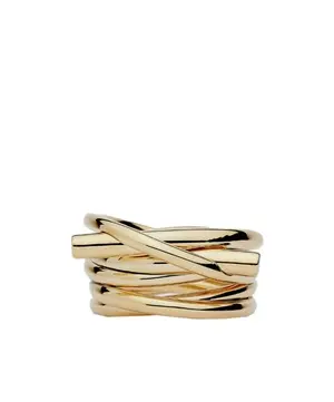 FERRAGAMO Gancini Ring - Golden
