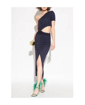 STUART WEITZMAN Feather High-heeled Sandals - Green