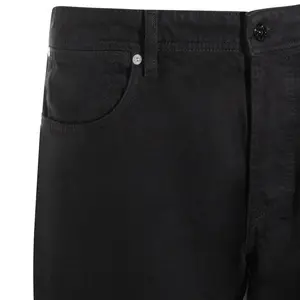 Stone Island Logo Patch Jeans - Black