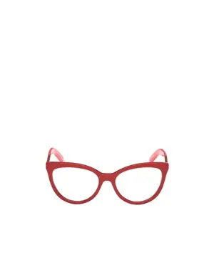 Moncler Cat Eye Eyeglasses - Red