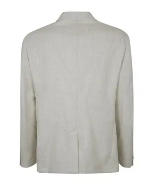 Etro Textured Single-breasted Blazer - Gray