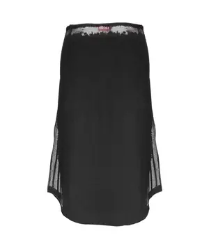 DIESEL® Button Detailed Midi Skirt