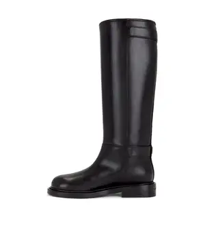Givenchy Voyou Buckle Detailed Knee-high Boots