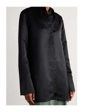 JIL SANDER Long-sleeved Shirt - Black