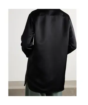 JIL SANDER Long-sleeved Shirt - Black