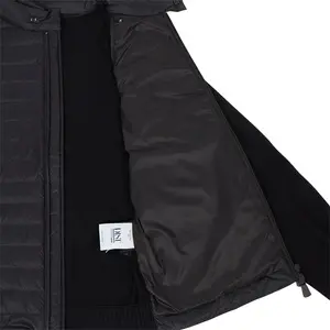 Moncler Tricot Quilted Cardigan With Zip Closure