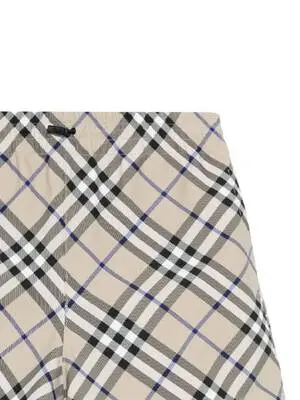Burberry Plaid Shorts