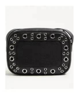Valentino Garavani Nellcte Vlogo Signature Zip-up Messenger Bag With Studs