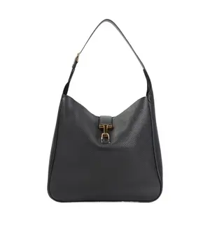 TOM FORD Tara Crazy Large Shoulder Bag - Black