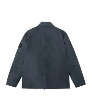 Stone Island Logo Patch Buttoned Jacket