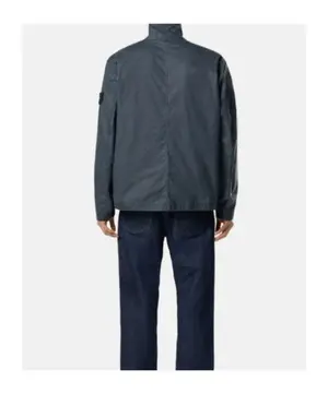 Stone Island Logo Patch Buttoned Jacket