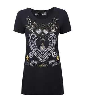 Moschino Printed T-shirt - Black