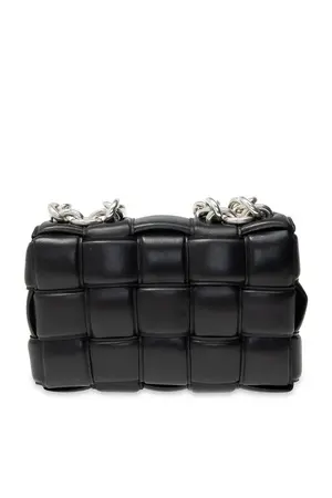Bottega Veneta Chain Cassette Shoulder Bag - Black
