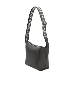 Loewe Small Cubi Crossbody Bag - Dark Gray