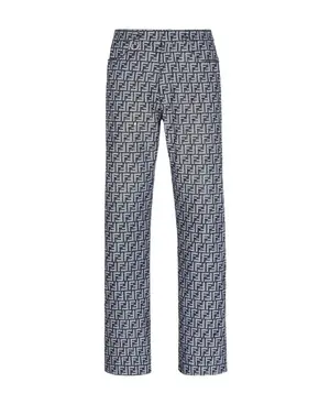 Fendi Straight Leg Bottoms For Men