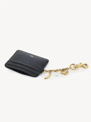 Chloé Charms Card Holder - Black