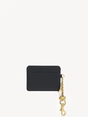 Chloé Charms Card Holder - Black