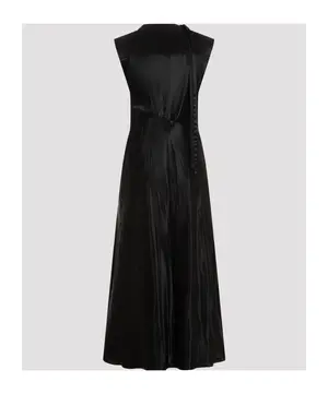 JIL SANDER Sleeveless Maxi Dress With Cut-out Detail