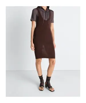 LEMAIRE Ribbed Racerback Tank Dress