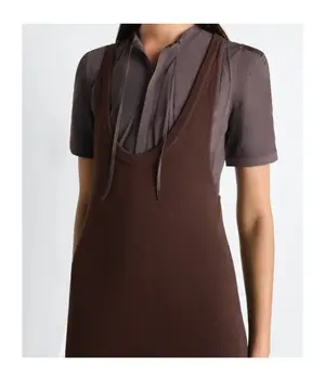 LEMAIRE Ribbed Racerback Tank Dress