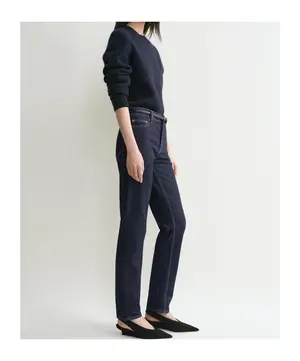 TOTEME Low Tapered Jeans - Slate Blue