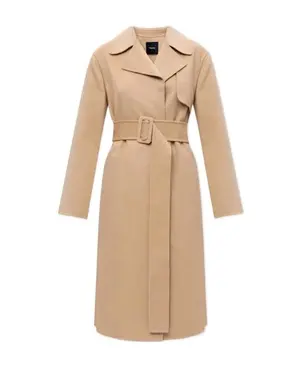 Theory Long-sleeved Belted Coat - No