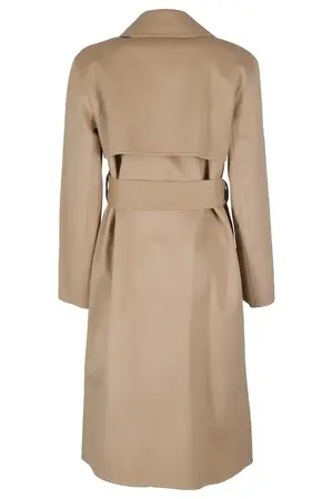 Theory Long-sleeved Belted Coat - No