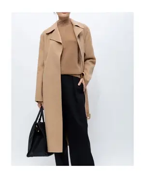 Theory Long-sleeved Belted Coat - No