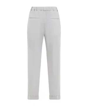 Peserico Tapered Gabardine Trousers