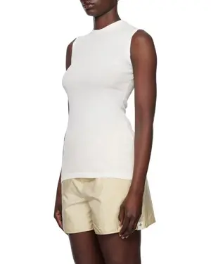JIL SANDER Layered Tank Top - White
