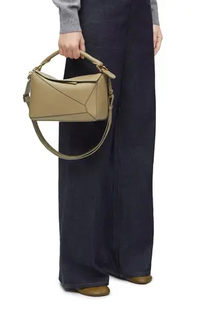 Loewe Anagram Embossed Small Puzzle Bag