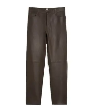 TOTEME Tapered-leg Buttoned Trousers