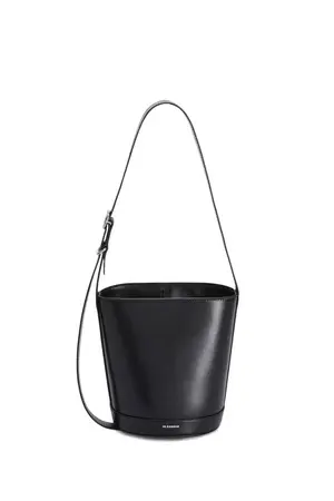 JIL SANDER Cannolo" Bucket Bag - Black